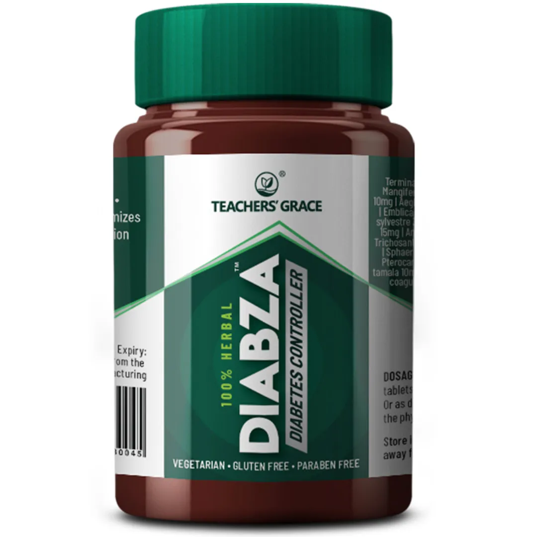 Buy Diabza Ayurvedic Sugar Tablet | 100% Natural - TG
